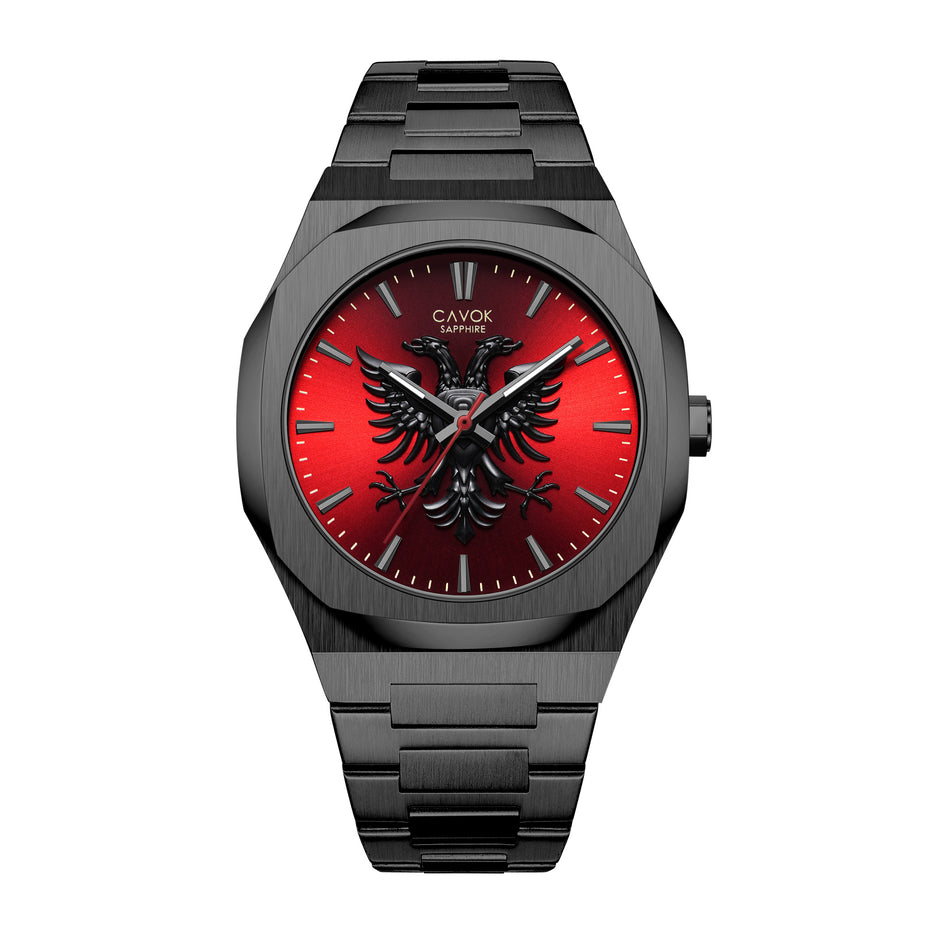CAVOK Eagle Automatic | Albanian Eagle Watch – Skeleton Dial